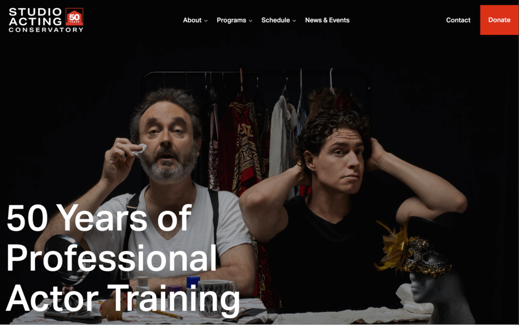 Contributors - Studio Acting Conservatory